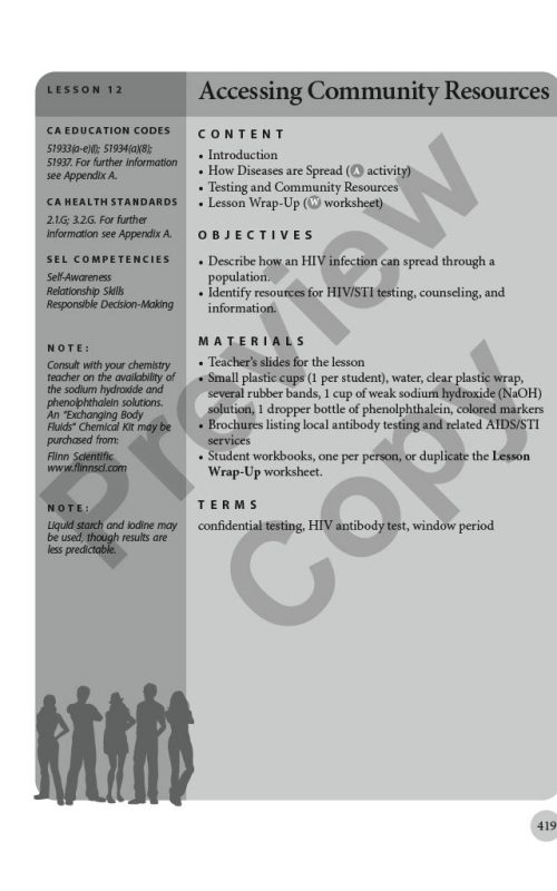 High School - Positive Prevention Plus